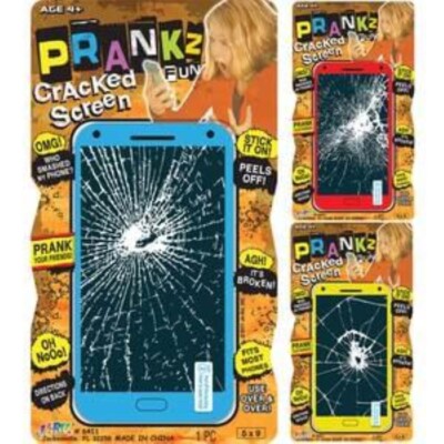 Cracked Screen - Transparency Decal To Make Mobile Phone Screens Appear ...