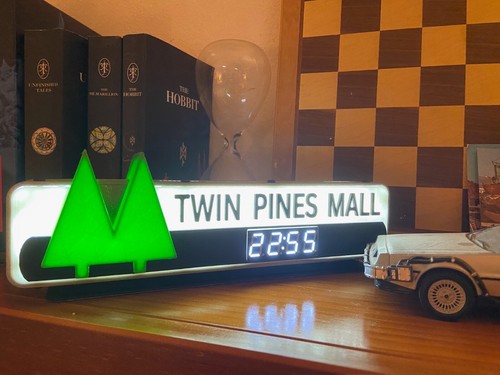 Twin Pines Mall Back To The Future Clock Prop | eBay Australia