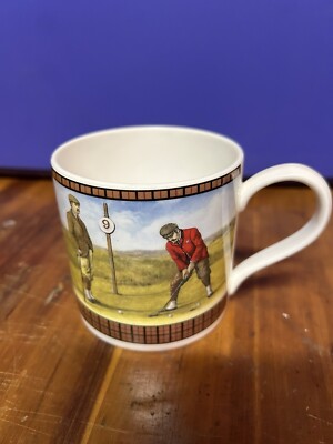 Wedgewood Outdoor Pursuits Golf Coffee Tea Mug Cup Bone China Made In ...