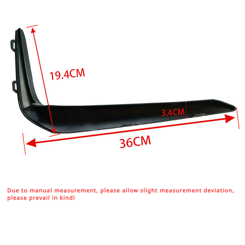 Right Fog Lamp Eyelid Molding For BMW 5 Series G38 M Sport 2018-20 ...