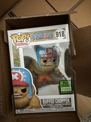 Funko Pop! One Piece #918 Buffed Chopper ECCC 2021 Hot Topic Shared ...