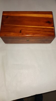 Vintage 70s Lane Cedar Chests Mini Cedar Chest No Key 9" L x 3.5" H x 5 ...