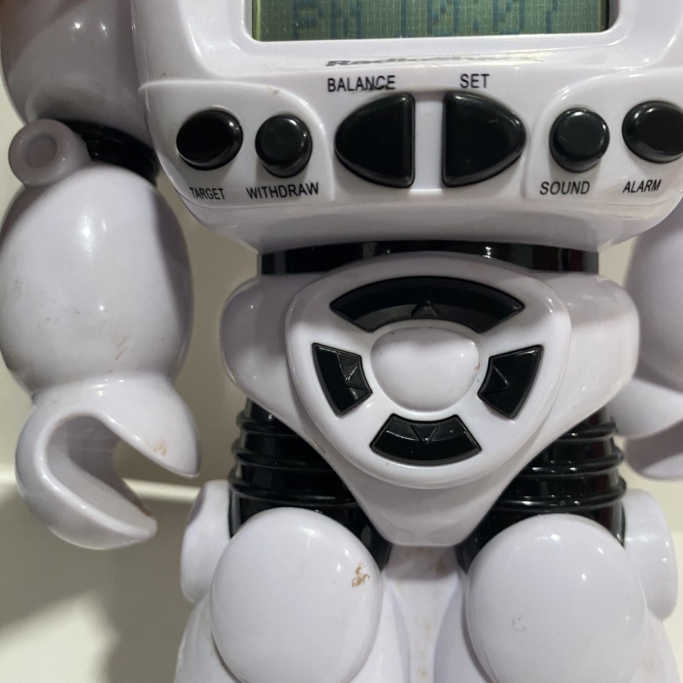 Radio Shack Robot Banker Electronic Talking Bank - WORKS | eBay