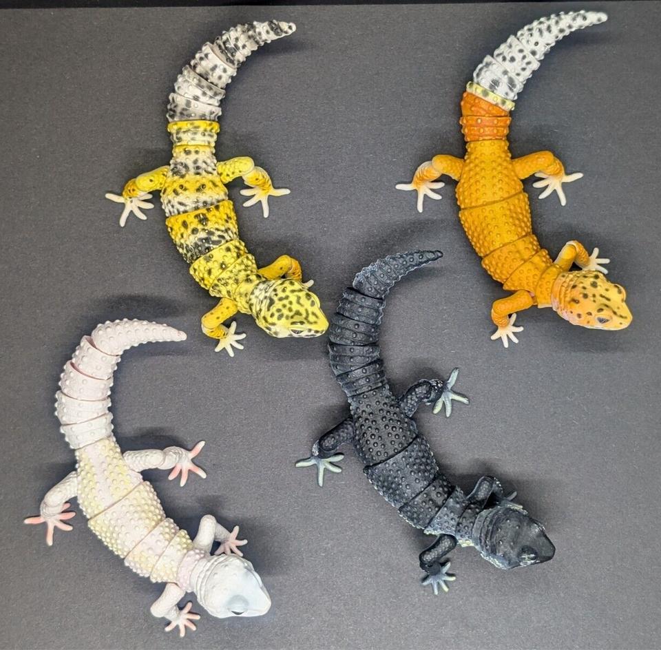 Bandai Gashapon Leopard Gecko 6.3in Realistic Figure Free Shipping from ...