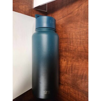 Simple Modern Summit SLM 32OZ Stainless Steel Blue Water Bottle With ...