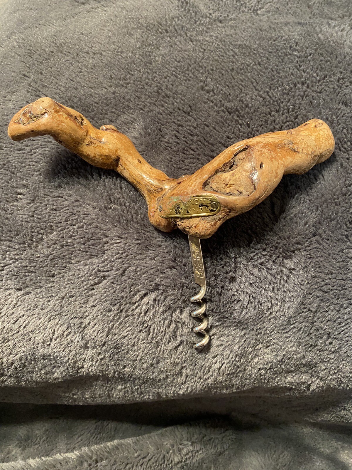 Vintage Laurent Siret FANCY BURL WOOD cork screw corkscrew | eBay