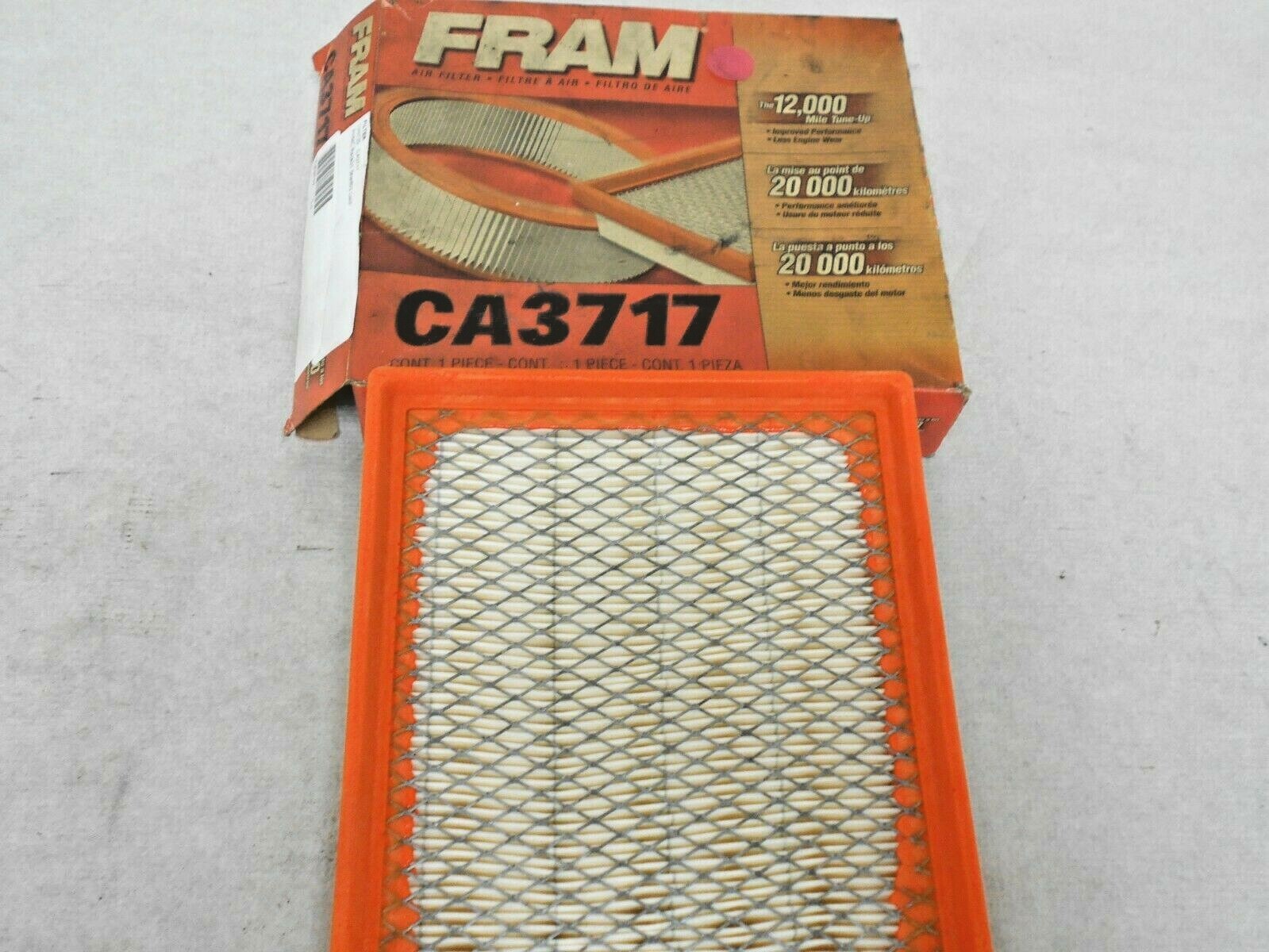 Fram CA3717 Air Filter fits Ford E43Z9601C E43E9601CA Motorcraft FA971 ...