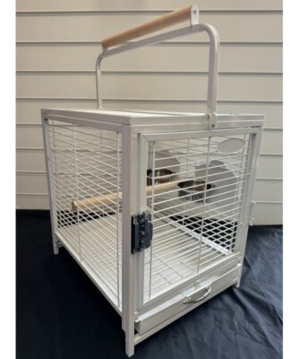 Parrot-Supplies Parrot Travel Cage, African Grey, Amazon, Cockatoo ...