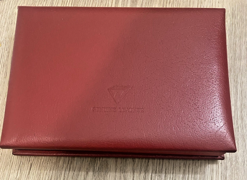 Royal Mint United Kingdom 1996 Deluxe Proof Coin Set In Red Leather ...