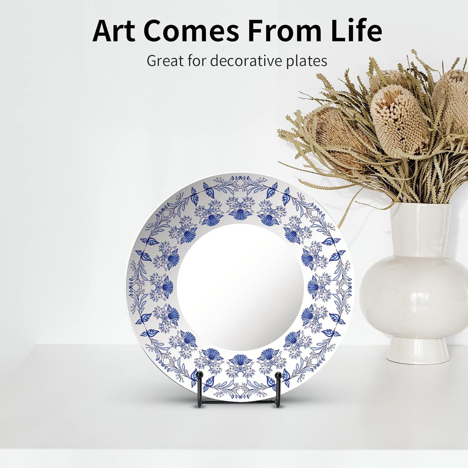 3 Pack 6 Inch Plate Stands for Display, Plate Holder Display Stand ...