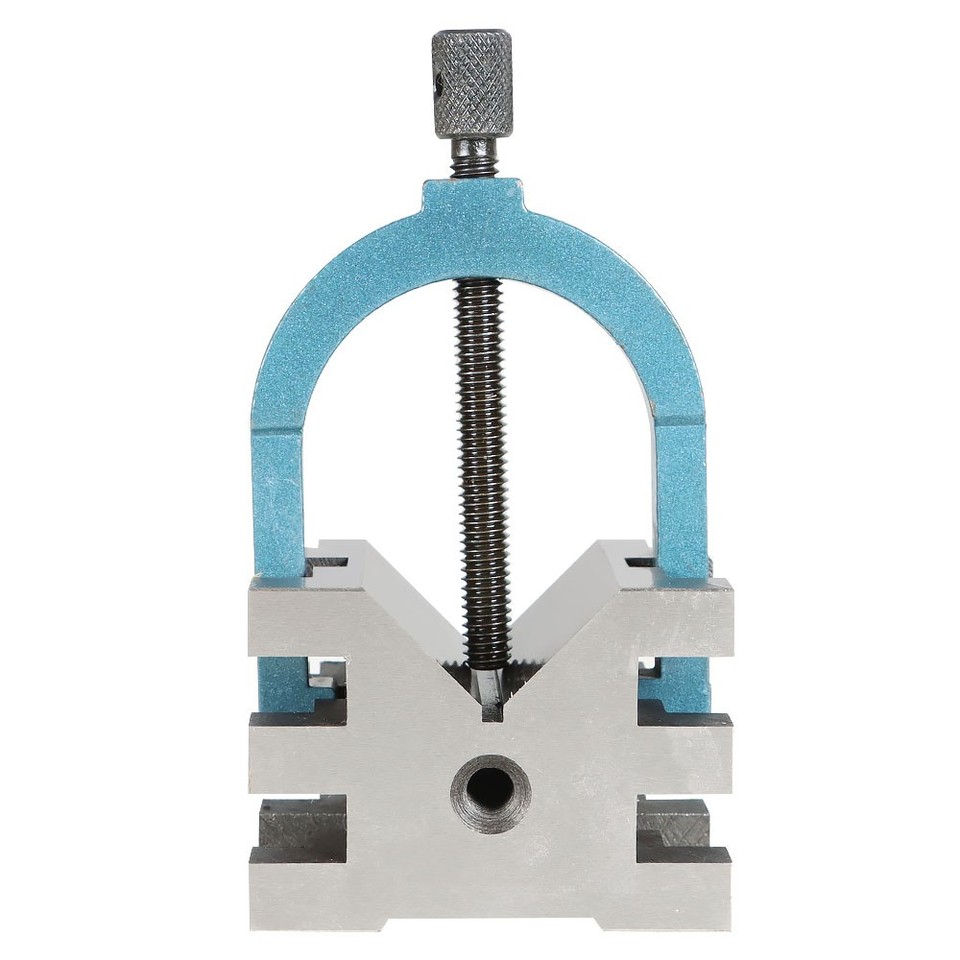 Machinist V-Blocks 2-3/8" x 2-3/4" x 2" Clamp Set Hardened Steel | eBay