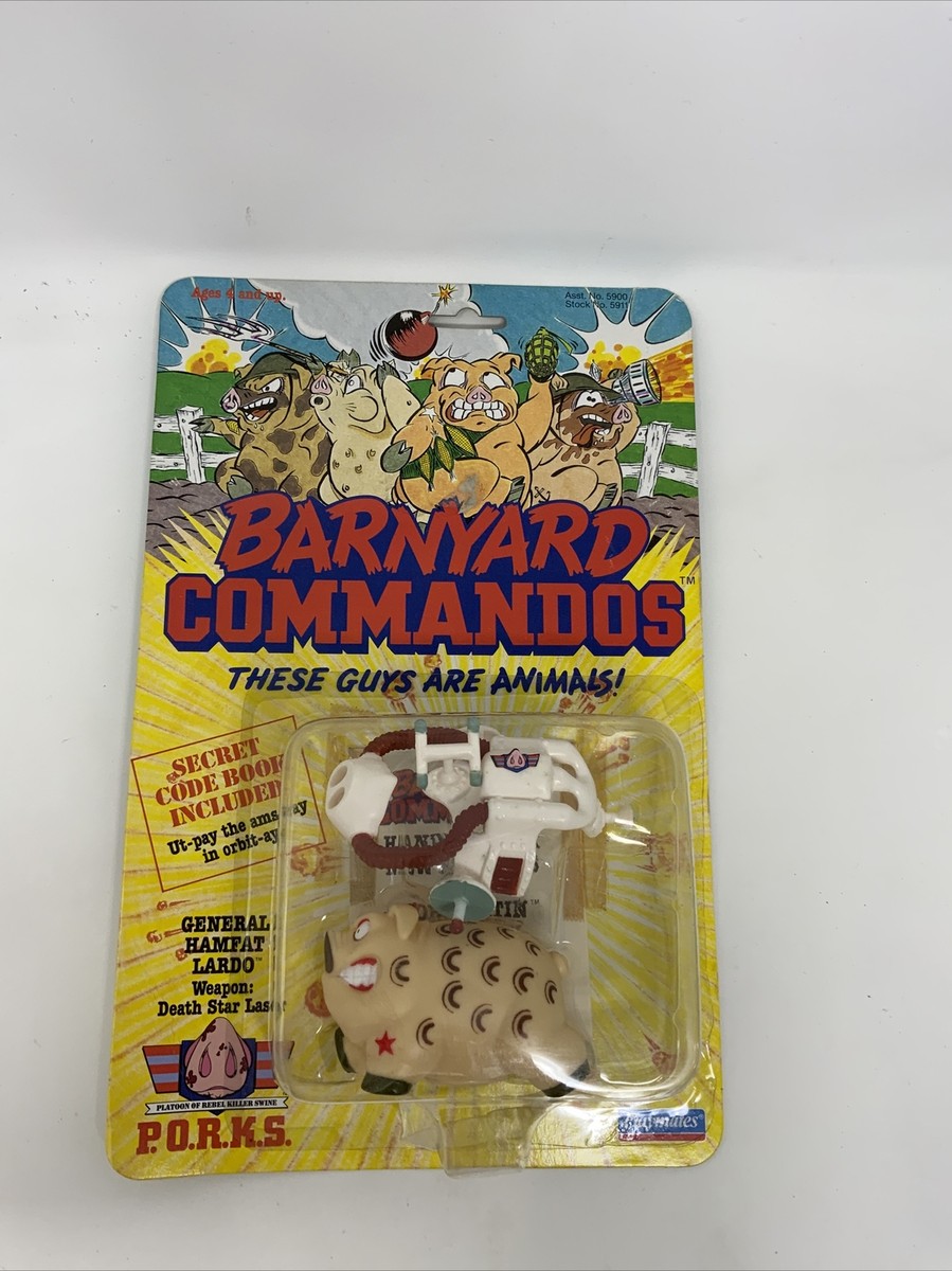 Barnyard Commandos TAS037997 1989 Playmates Barnyard Commandos