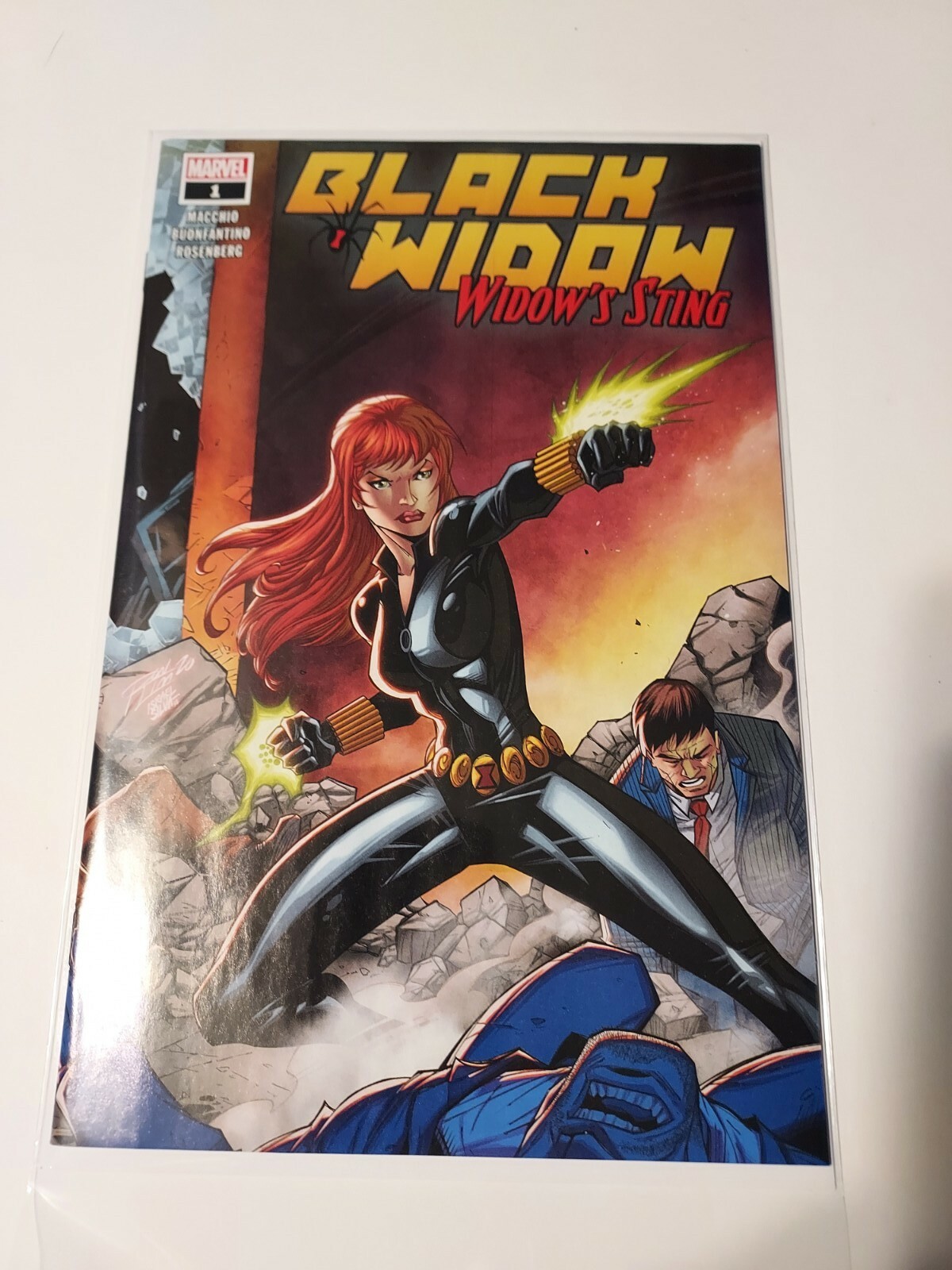 Black Widow Widow's Sting #1 Marvel Comics 2020 Rare Ron Lim Walmart ...