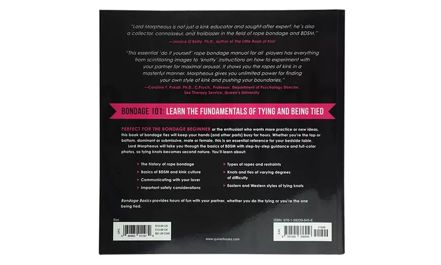 Bondage Basics Book Naughty Knots & Risque Restraints by Lord Morpheous ...