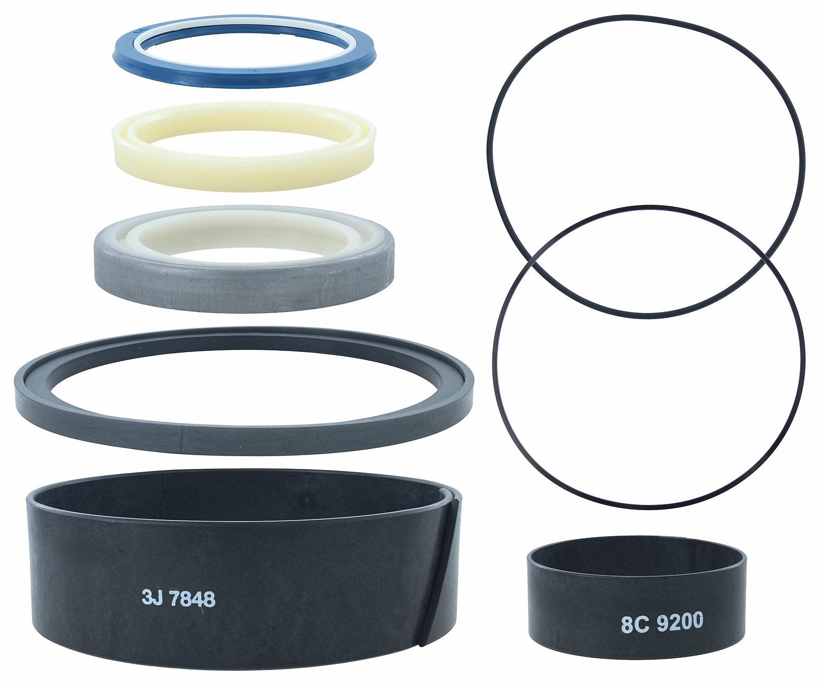 NEW Hydraulic Seal Kit 2435814 7X2687 8T1404 fits Caterpillar Several ...