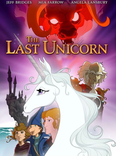 1982 The Last Unicorn Movie Poster 11X17 Schmendrick Molly Grue King ...
