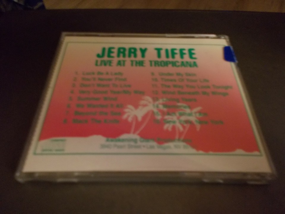 JERRY TIFFE - LIVE AT THE TROPICANA CD | eBay