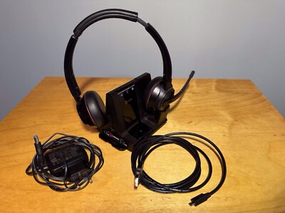 Poly Savi 8200 Series W8220B/A Headset On-Ear, W8220/A Plantronics ...