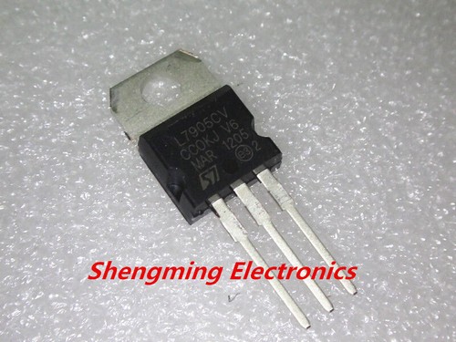 50pcs L7905CV L7905 LM7905 Voltage Regulator IC -5V TO-220 #W7* | eBay