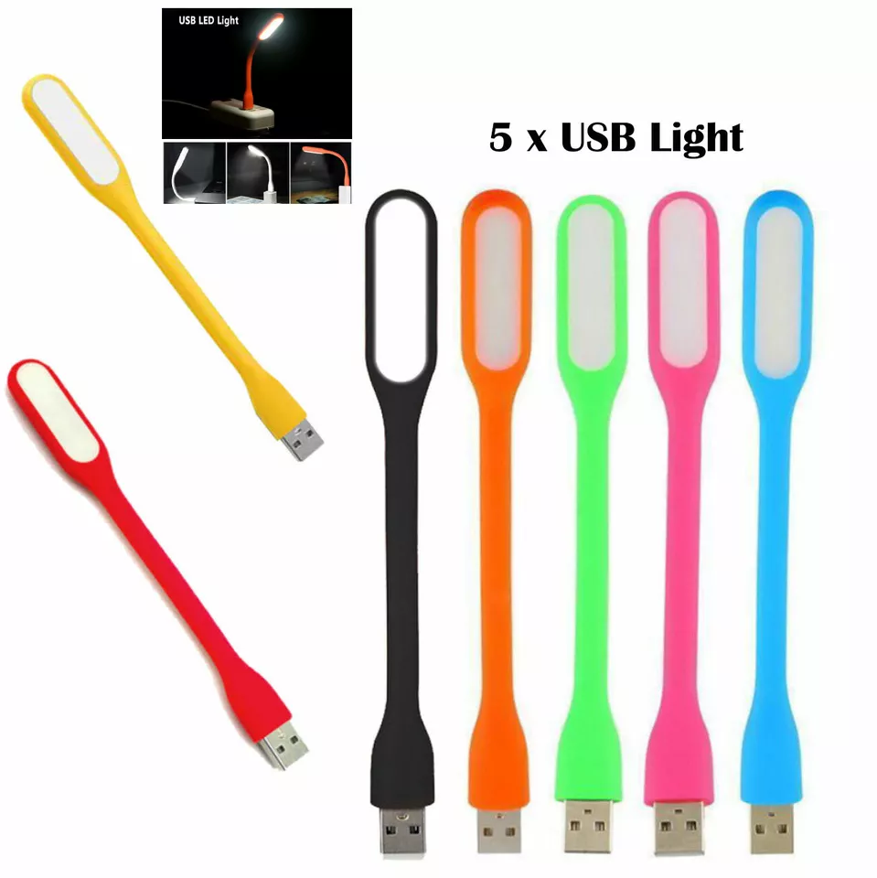 1Pack New Flexible LED USB Mini Light Computer Lamp for Laptop PC Desk ...