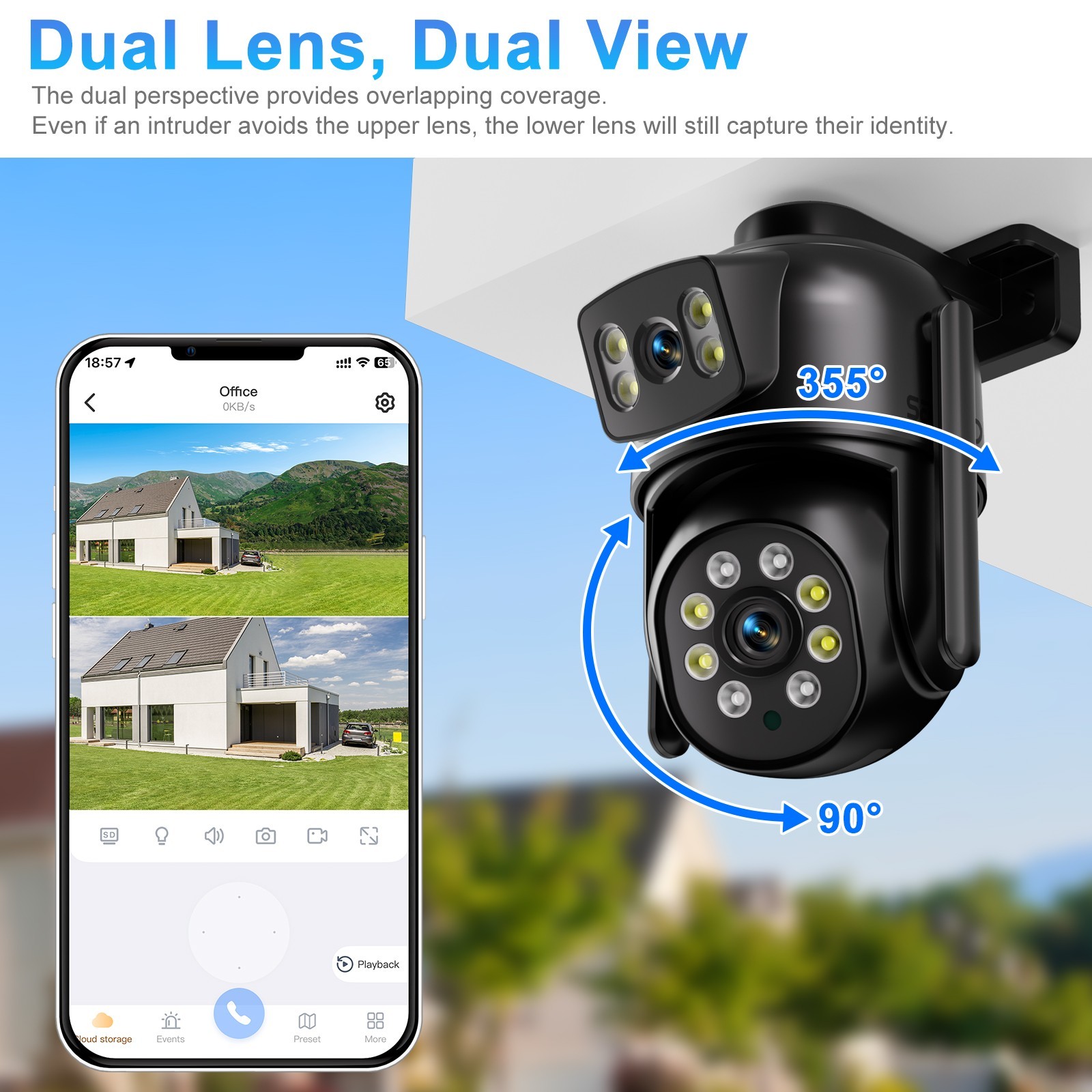 8MP CCTV Home Outdoor Security AUDIO Camera System 12"Monitor 16CH NVR ...