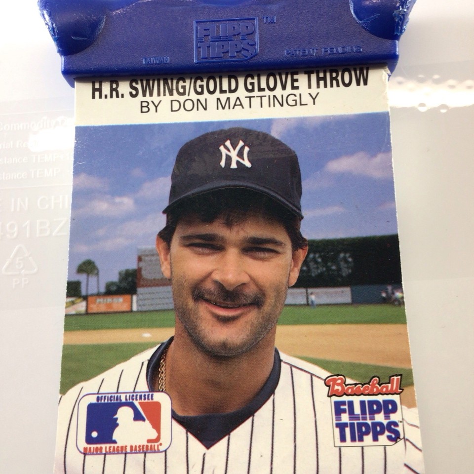 Don Mattingly Vintage 1990 Baseball Flipp Tipps Flipbook | eBay