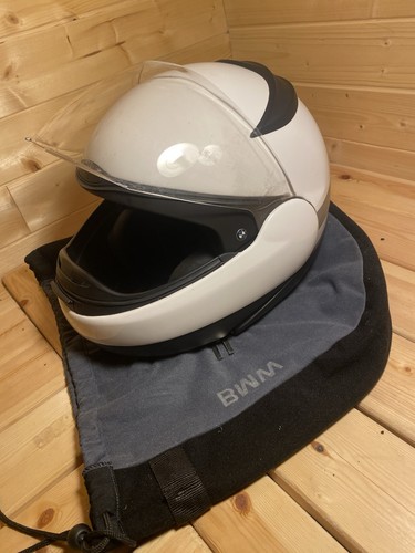 BMW System 5 Motorcycle Helmet – Flip-Up – Size Large – White | eBay UK