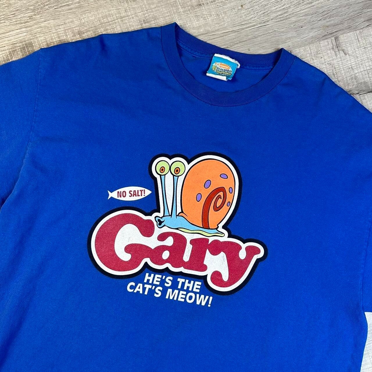 Vintage 2001 SpongeBob Gray “He’s The Cat’s Meow!” Ca… - Gem