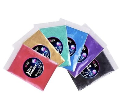 Let’s Resin Mica Powder Sample Set - 6 Colors | eBay