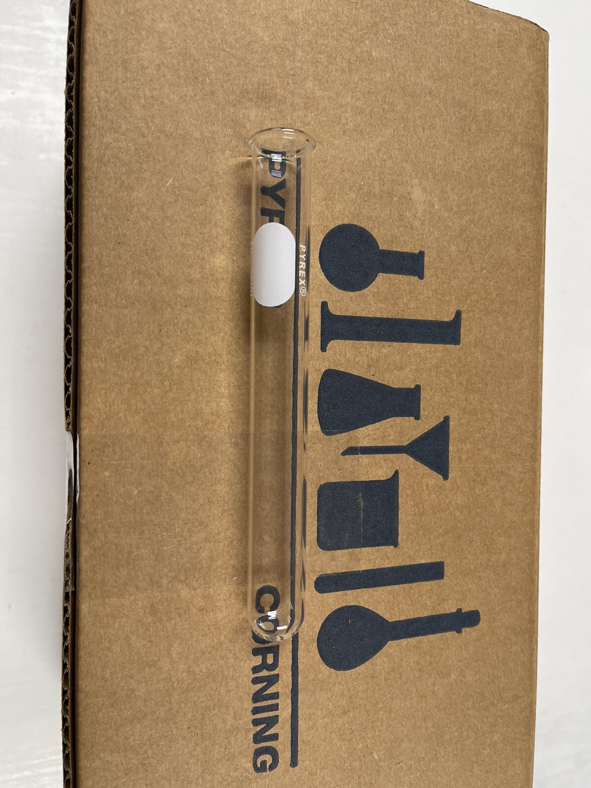 Pyrex Corning 9800-13 Beaded Rim Test Tube 18 x 150mm 72EA/Pack | eBay