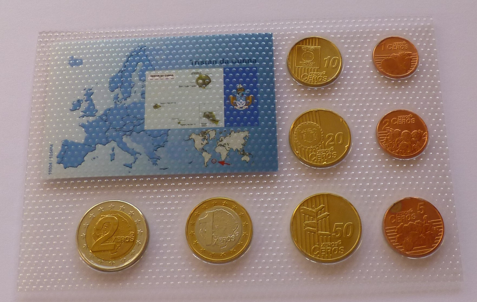 Euro Probe Tristan da Cunha Euro Pattern set 2013, Specimen-Essai-Prototype | eBay UK