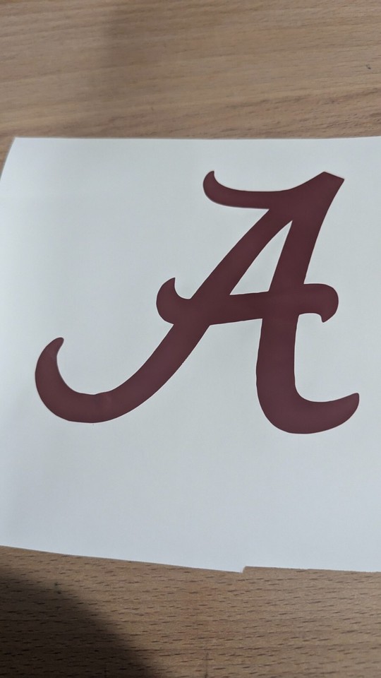 Alabama Crimson Tide vinyl decal | eBay