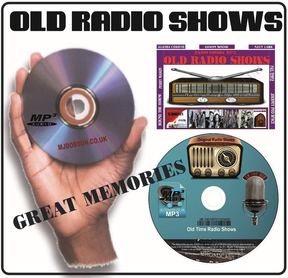 Journey Into Space RADIO SHOWS Audio MP3 ON CD FREE POSTAGE | eBay