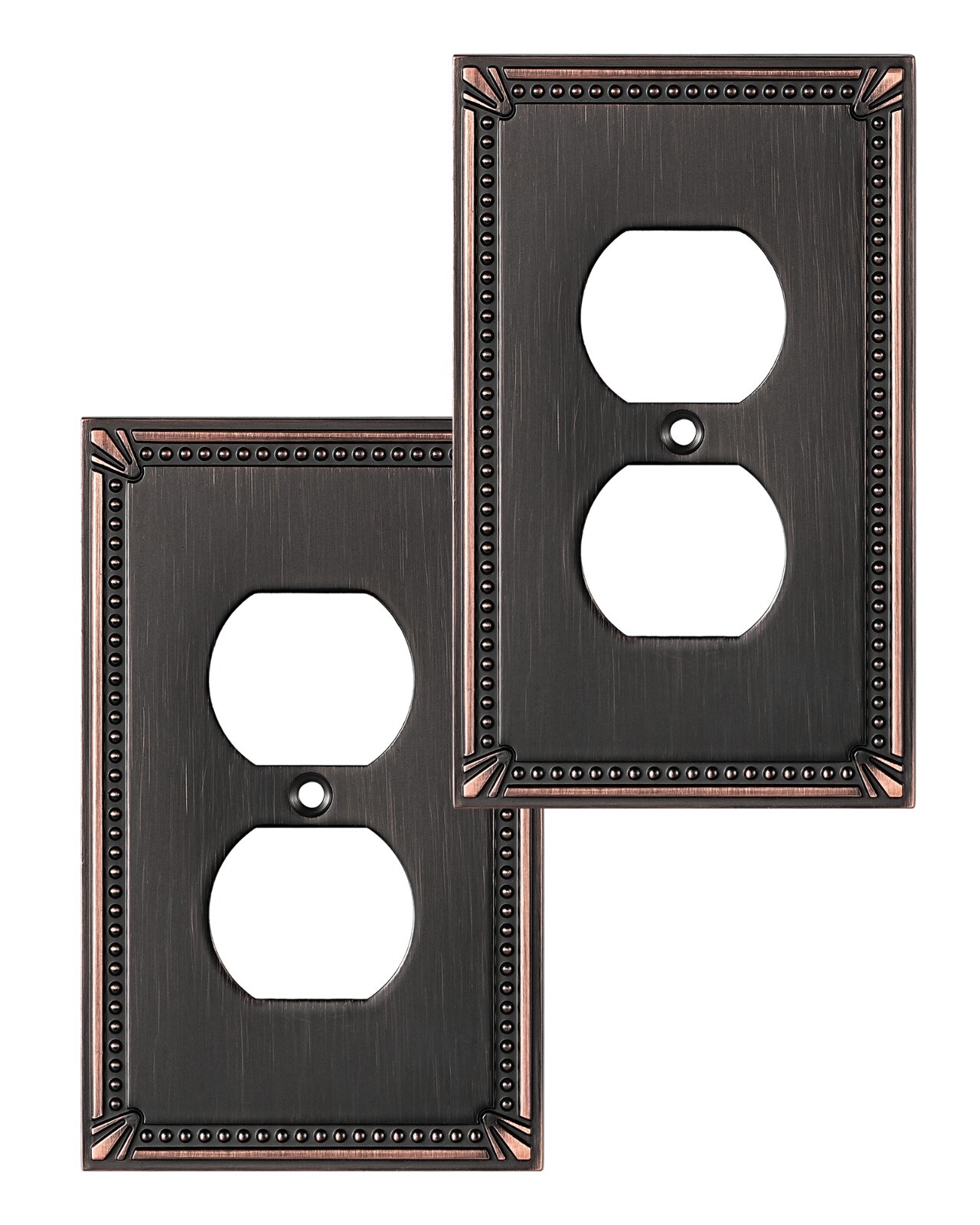 DEWENWILS Wall Plate Switch Plate Outlet Cover, Aged Bronze Light ...