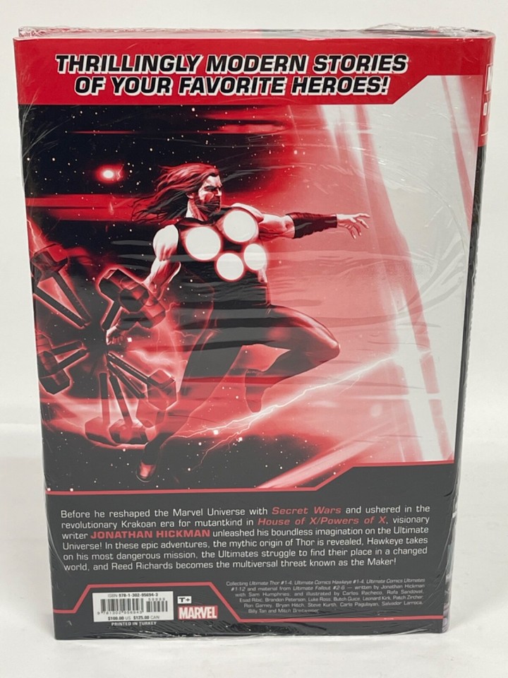 Ultimate Marvel by Jonathan Hickman Omnibus COIPEL DM COVER Marvel HC ...