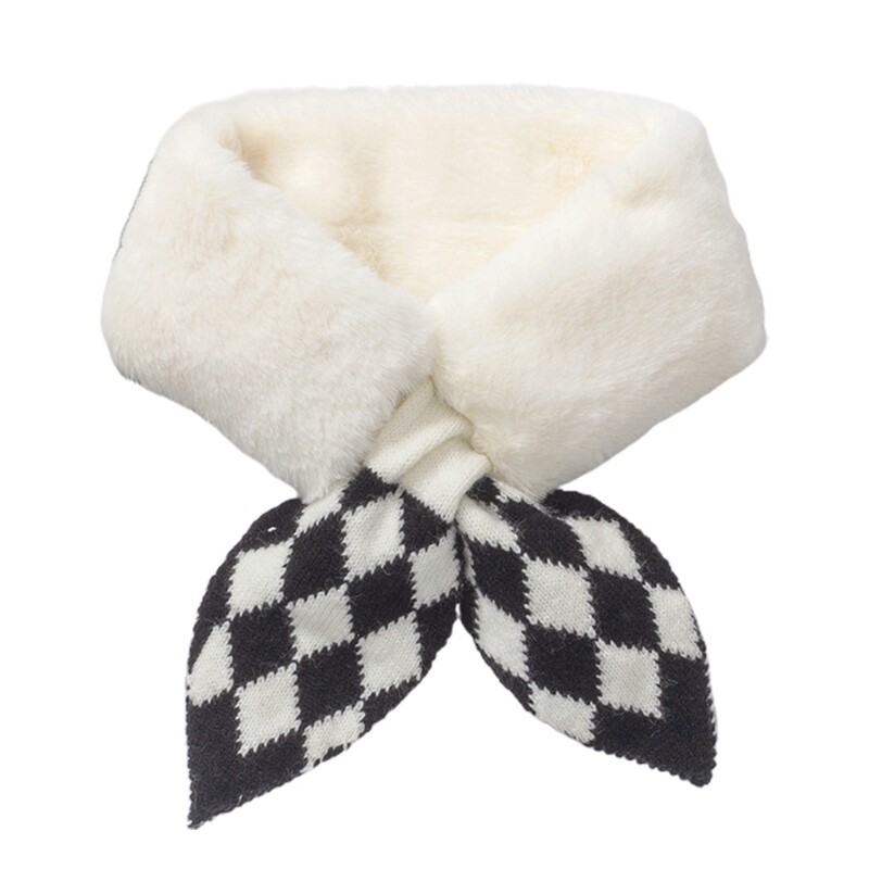 Winter Warm Scarf Thick Warm Faux Neck Collar Scarves False Collar for ...
