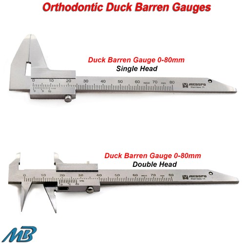 Beerendonk Gauge Caliper Dental Vernier Measuring Orthodontic Lab ...