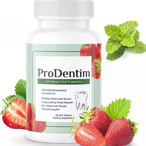 Prodentim Soft Tablets Chewable Probiotic For Gums Dental Teeth Health ...