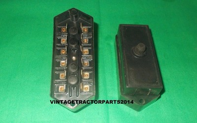 BRAND NEW FUSE BOX WITH 6 FUSE PLUG SLOTS FOR MASSEY FERGUSON TRACTOR ...