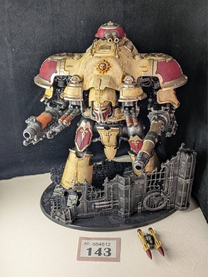 143 Knight Tyrant Chaos Knights Warhammer 40k Pro Well Painted | eBay