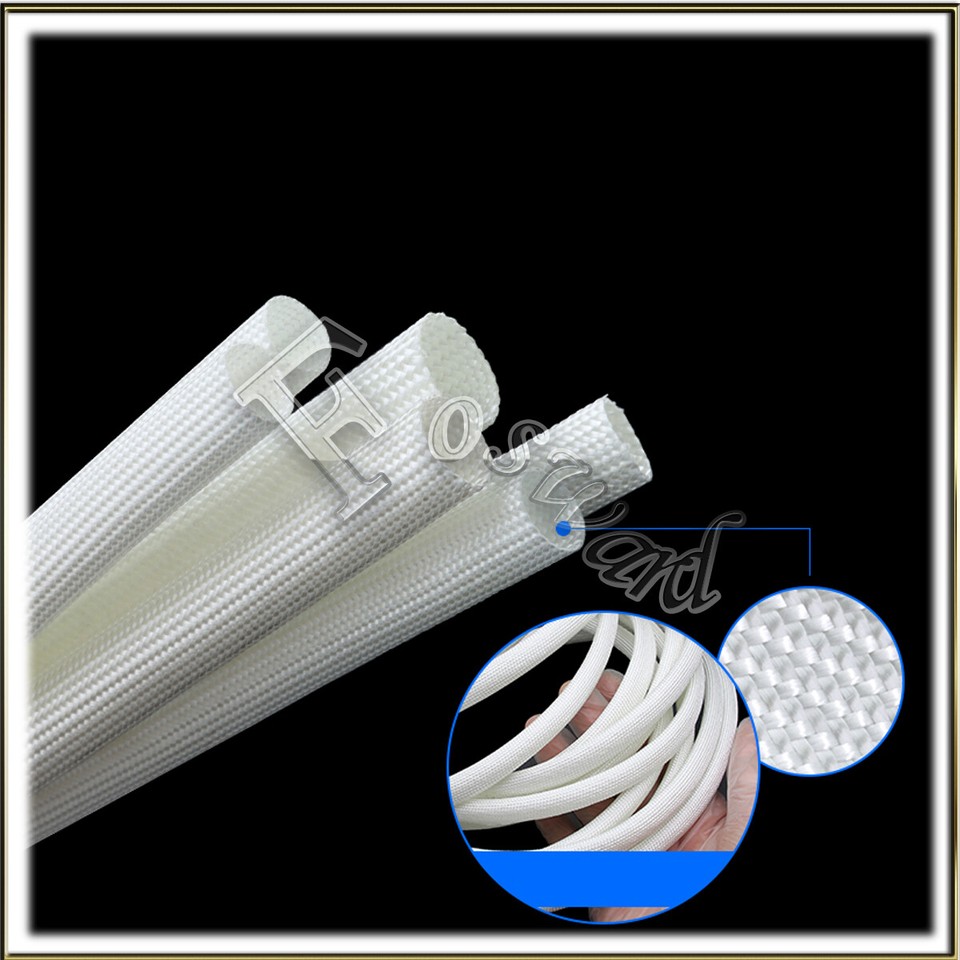 Φ1-50 White Heat Resistant Sleeving Cable Wire High Temperature Sleeve ...