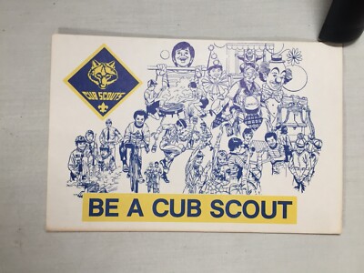 Boy Scout Be a Scout Cub Scout postcard BSA Paperwork | eBay