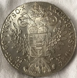 Maria Theresia D G Thaler SF. Burg Co TYR 1780 X Archid Avst Dux | eBay