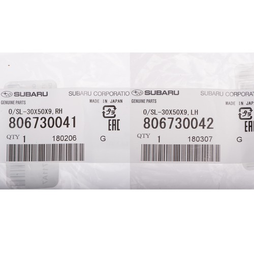 OEM 97-06 Subaru Transaxle Output Shaft Oil Seals Left Right 806730041 ...