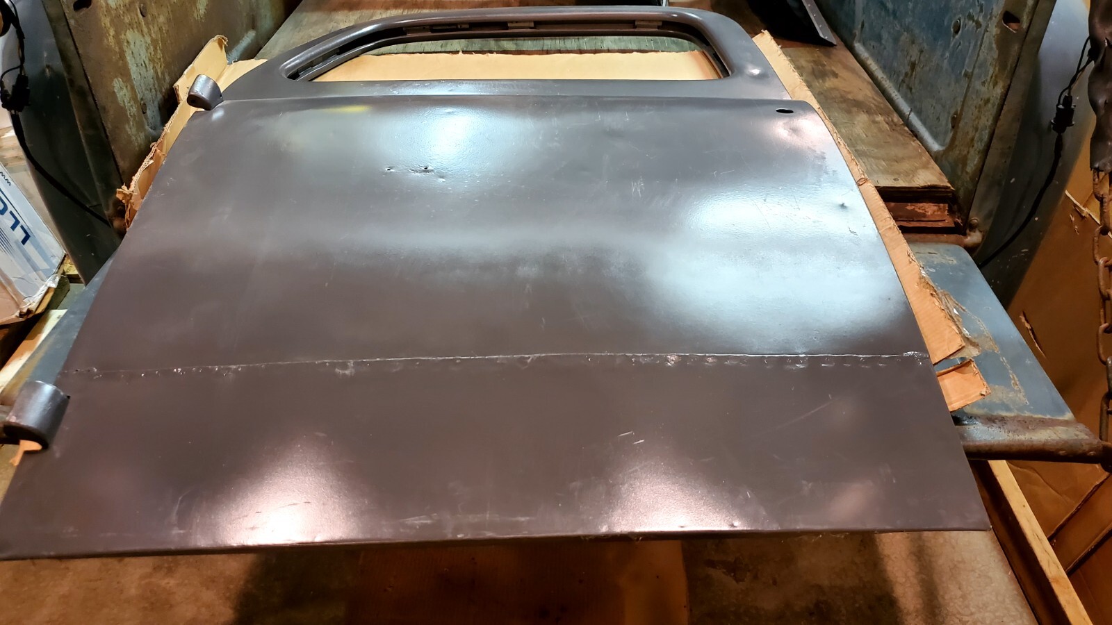1948-1950 FORD F-1 thru F-5 Doors RH&LH, sandblasted, rust repaired ...