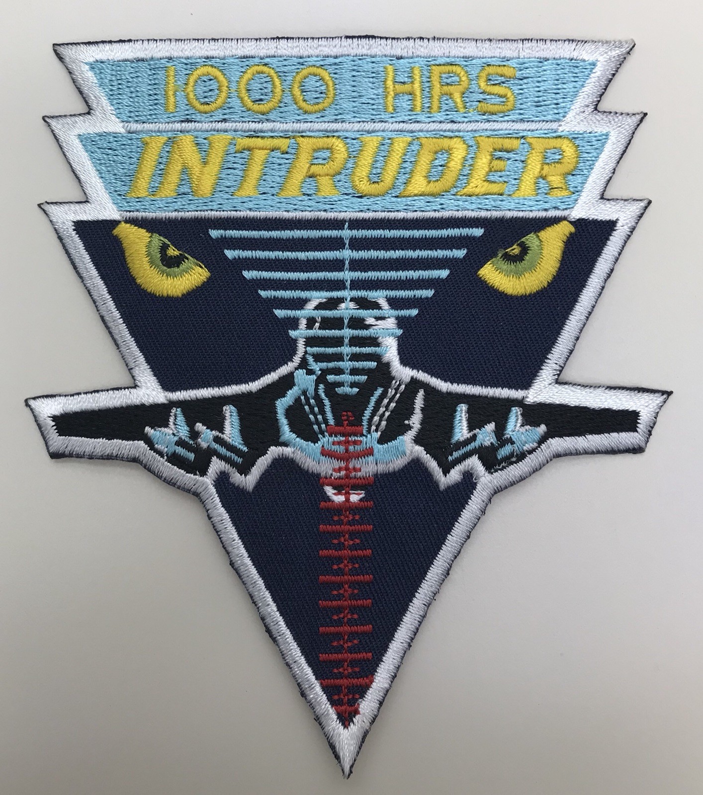 US NAVY A-6 INTRUDER 1000 HOURS USN EMBROIDERED PATCH | eBay