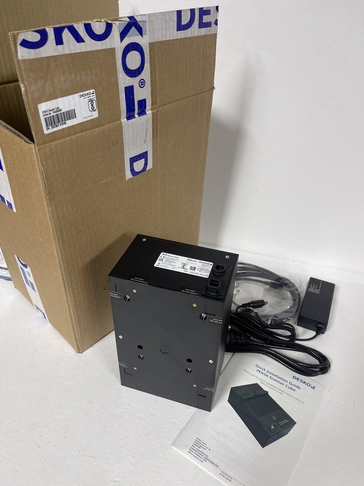 NEW DESKO PENTA SCANNER CUBE for PASSPORT ID DOCUMENT DRIVERS LICENSE ...