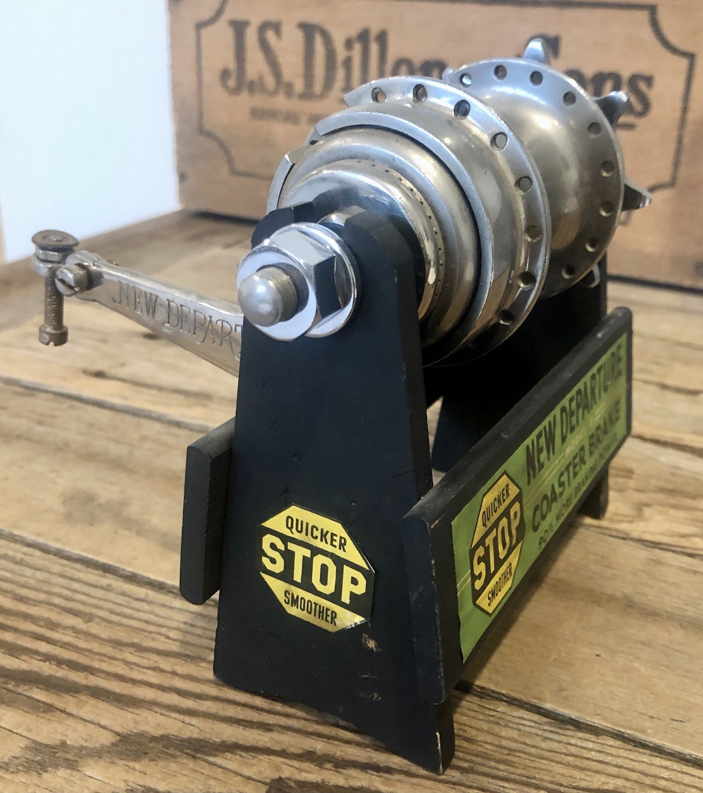 Beautiful Vintage NEW DEPARTURE Coaster Brake Cutaway Hub Store Display ...