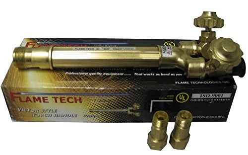 Flame Tech Heavy-Duty Torch Handle, Cutting and Welding Tool Set ...