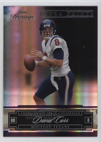 2007 Playoff Prestige Xtra Points Purple /50 David Carr #60 | eBay